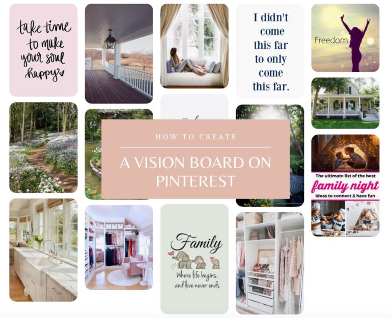 How to Create a Vision Board on Pinterest - Metaphysical Mama
